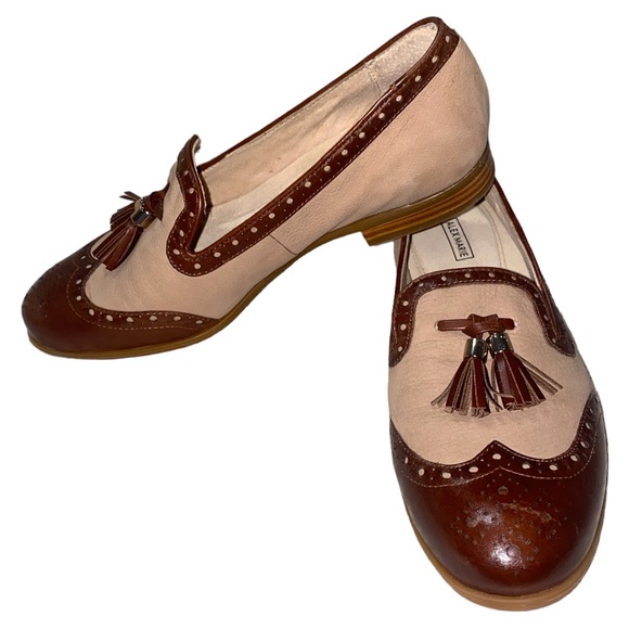 Alex Marie | Shoes | Alex Marie Leather Suede Oxford Loafers Slip On ...